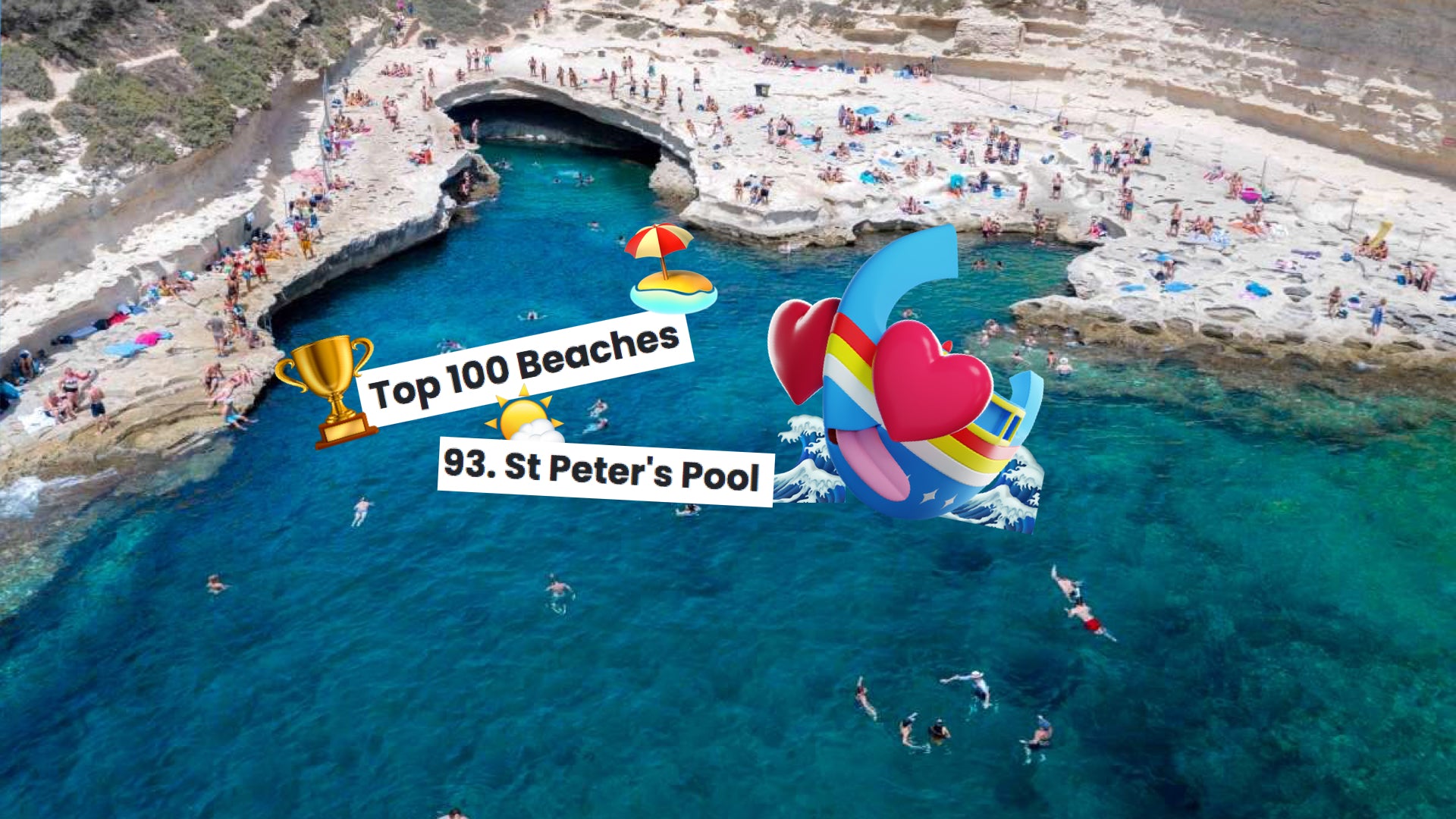 St. Peter’s Pool Secures Spot Among World's Top 100 Beaches – Archipals